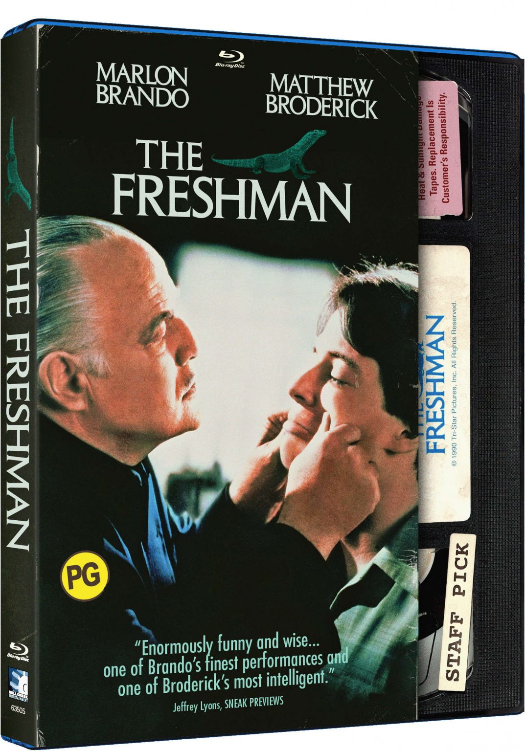 The Freshman (Retro VHS Packaging) (Blu-ray Review) | TheaterByte
