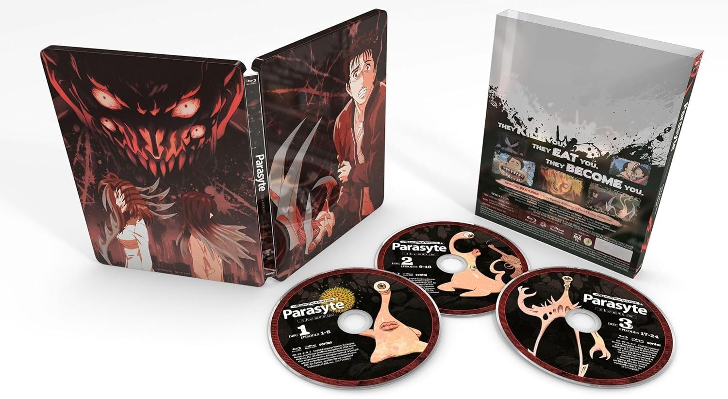 Parasyte: The Maxim-- Limited Edition SteelBook Review | TheaterByte